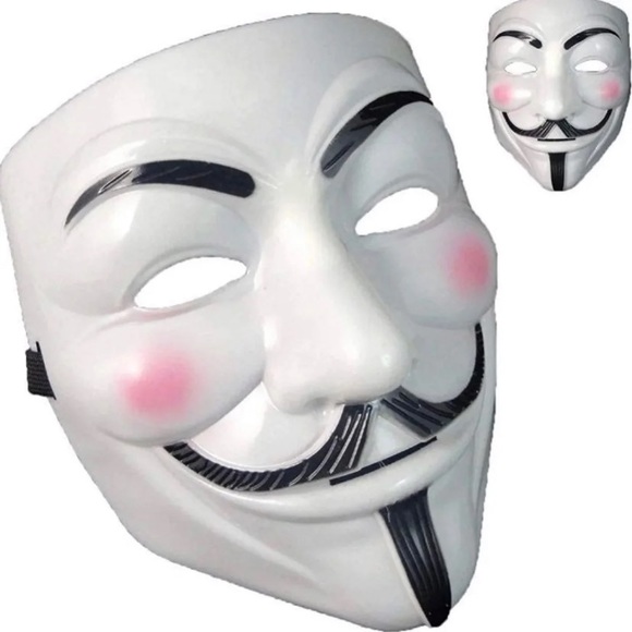 Other | Anonymous Mask Guy Fawkes Mask Cosplay | Poshmark